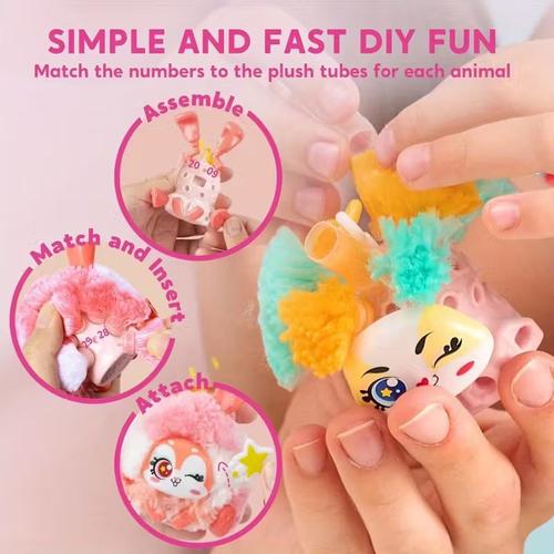 SYNCFUN Klever Kits DIY Plush Keychain Making Craft Kit – Gibbs Direct