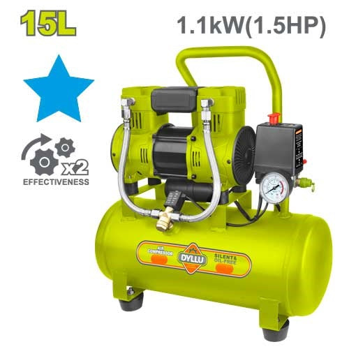 DYLLU 15L Air Compressor - 1100w – Gibbs Direct
